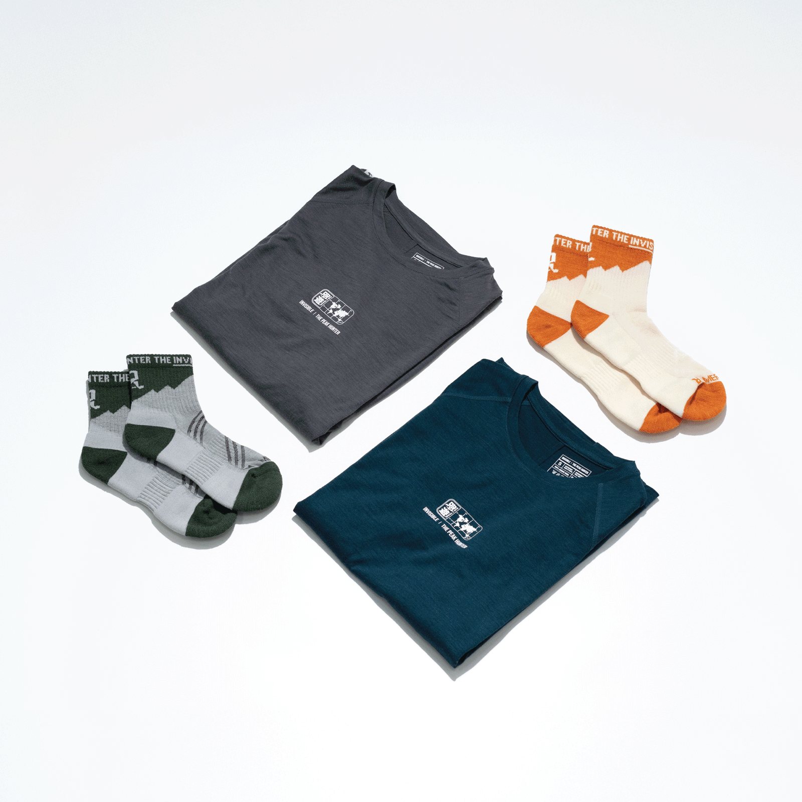Invisible x The Peak Hunter 美麗諾羊毛系列 – INVISIBLE COMPANY