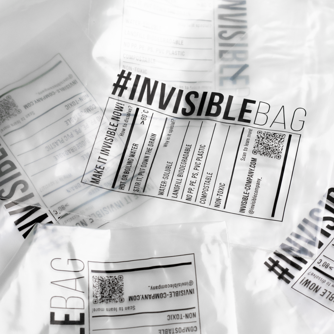 #INVISIBLEBAG: Biodegradable & Water-soluble Garment Bag – INVISIBLE ...