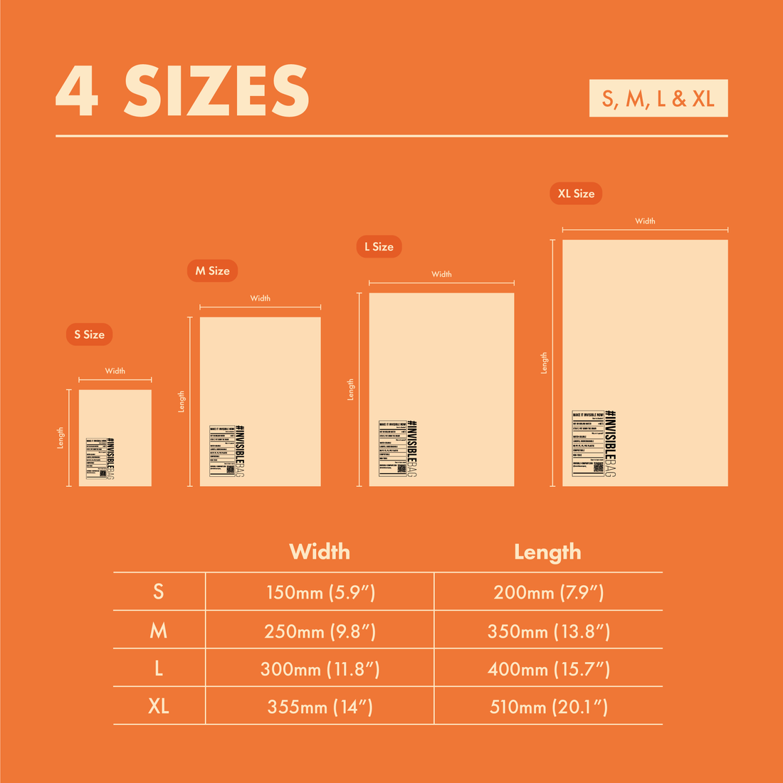 #INVISIBLEBAG | Water-Soluble & Compostable Garment Bag Packaging ...