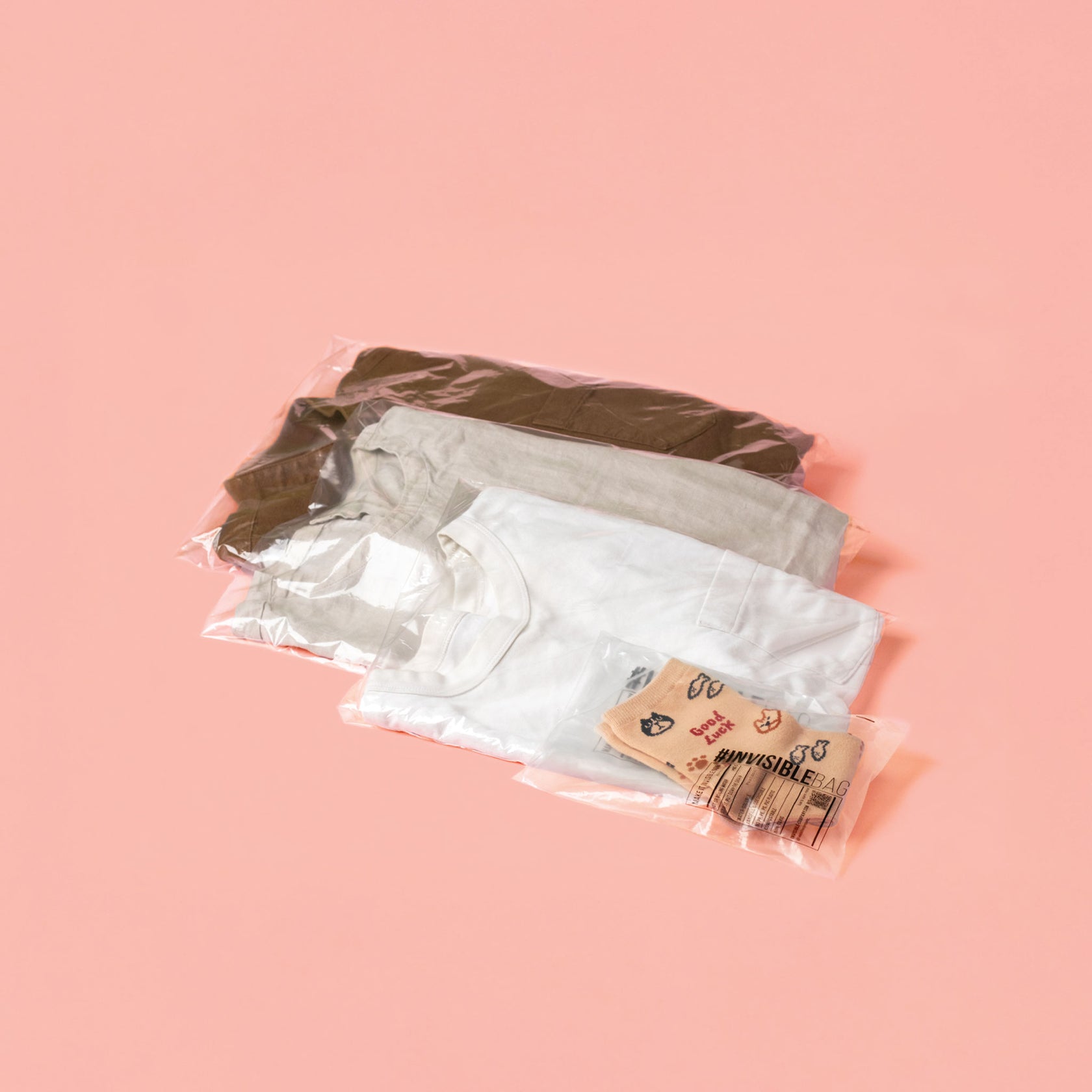 #INVISIBLEBAG | Water-Soluble & Compostable Garment Bag Packaging ...
