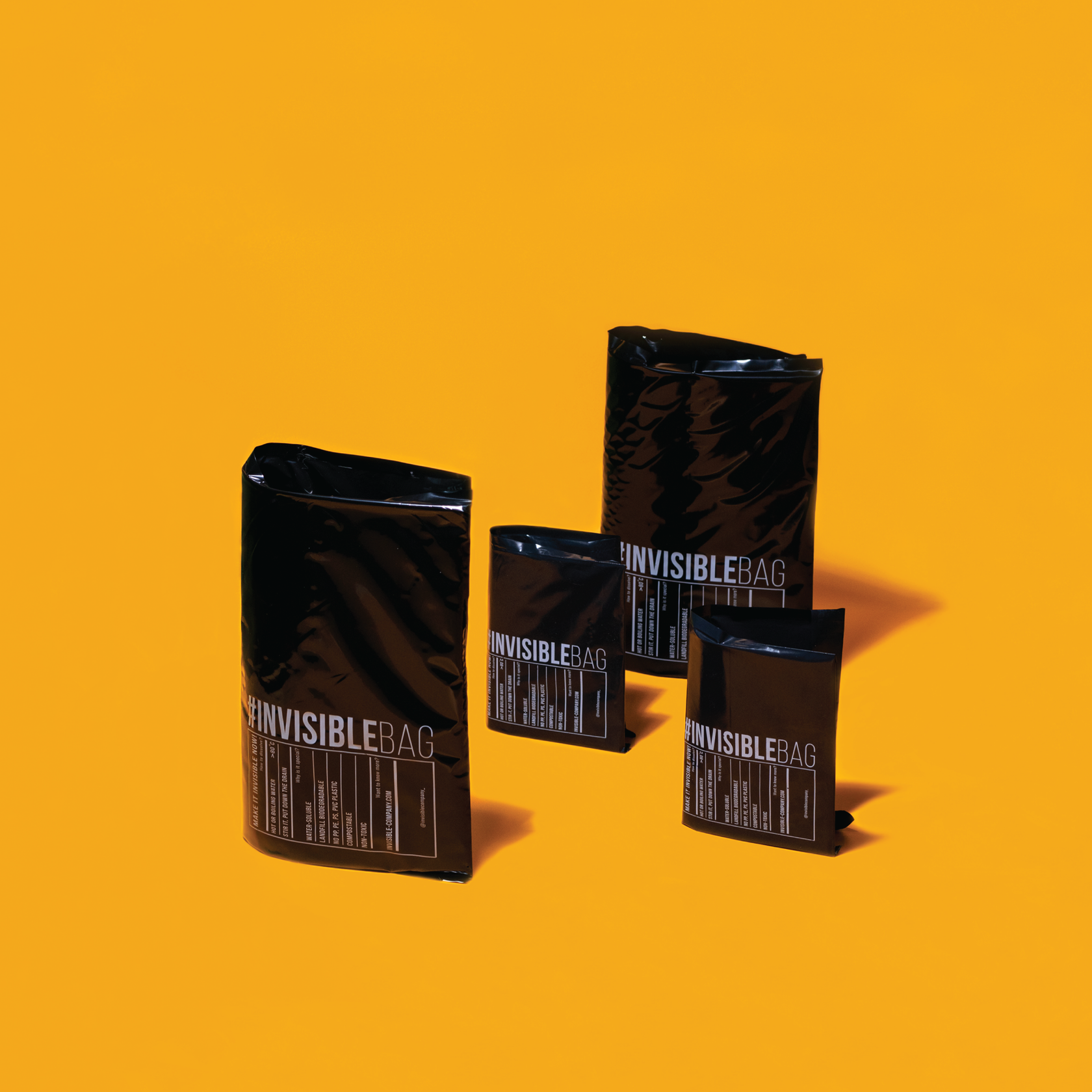 #INVISIBLEBAG | Water-Soluble & Compostable Garment Bag Packaging ...