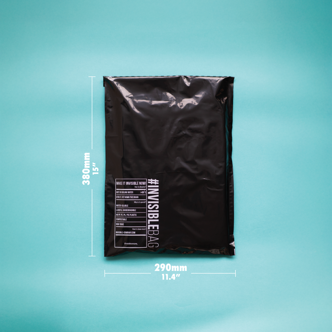 #INVISIBLEBAG | Water-Soluble & Compostable Mailer Packaging ...