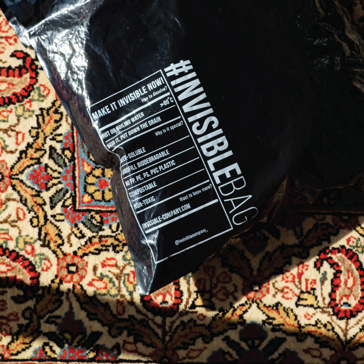 #INVISIBLEBAG | Water-Soluble & Compostable Mailer Packaging ...