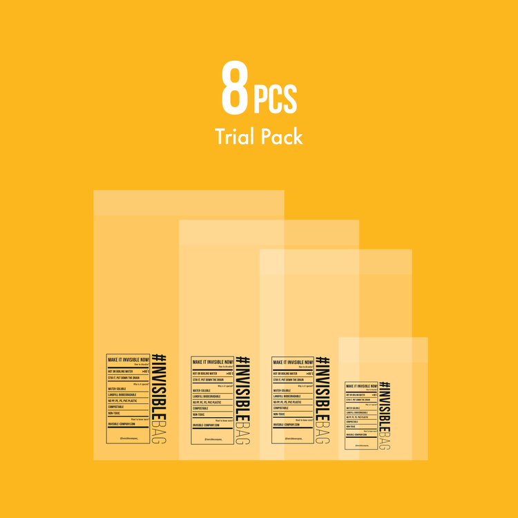 #INVISIBLEBAG | Water-Soluble & Compostable Mailer Packaging ...