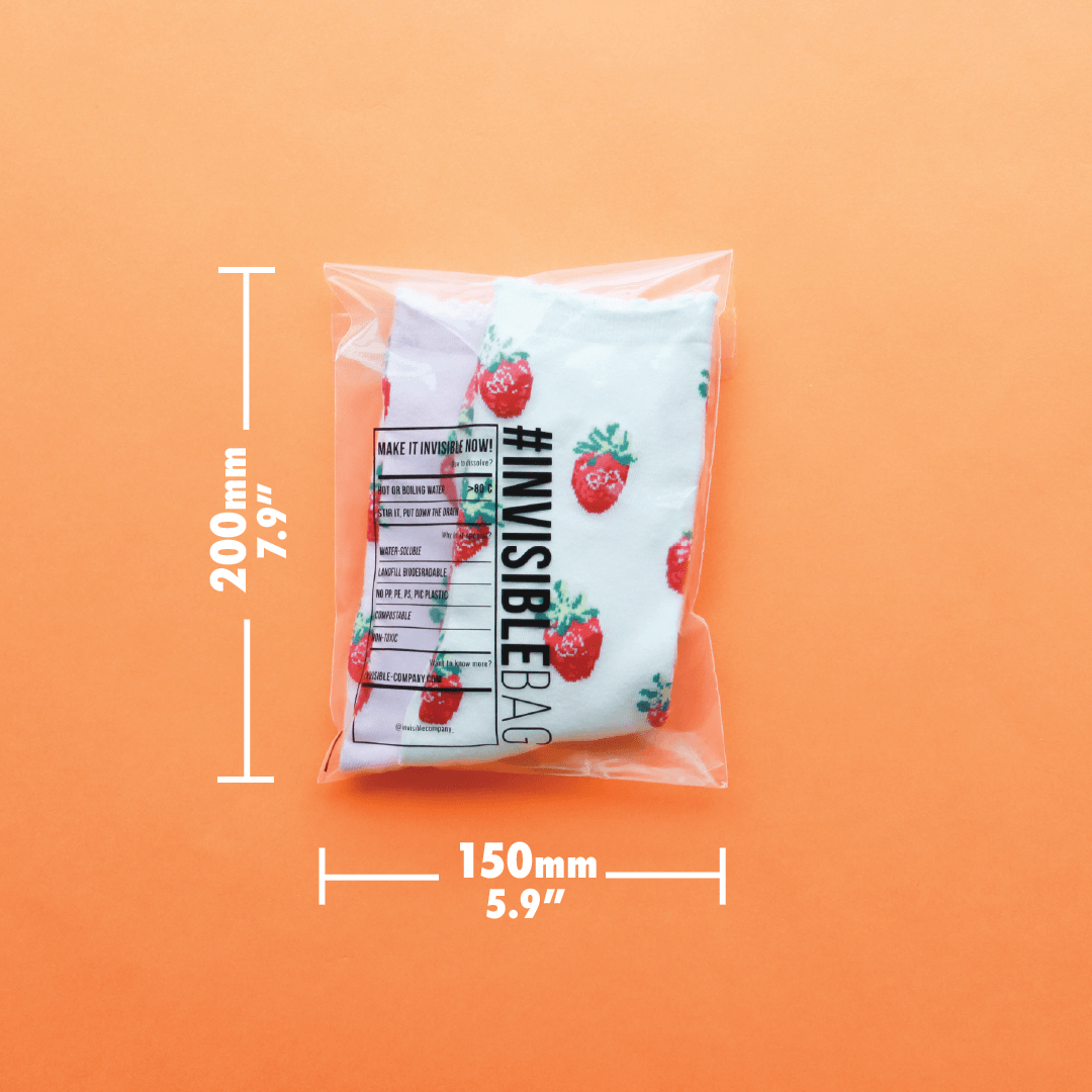 #INVISIBLEBAG: Biodegradable & Water-soluble Garment Bag – INVISIBLE ...