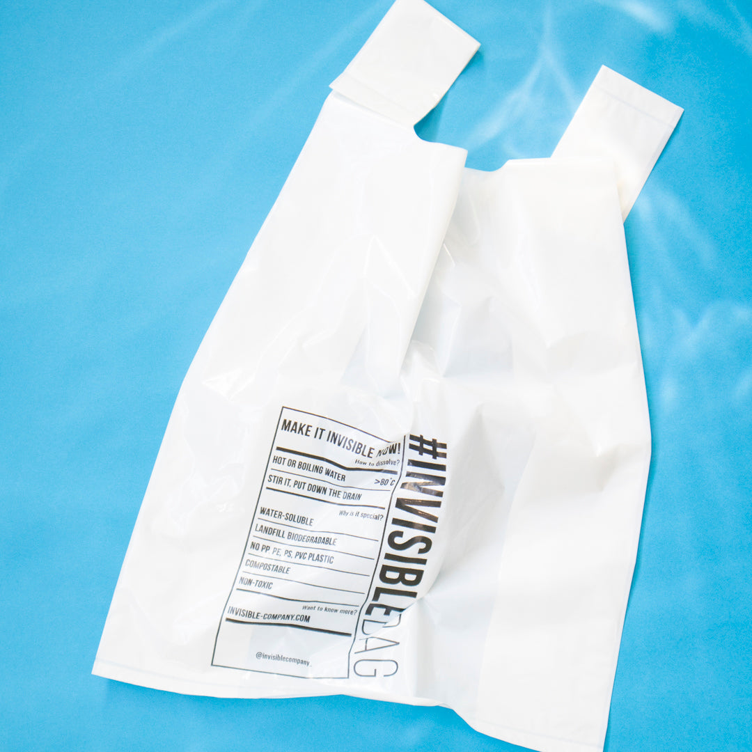 #INVISIBLEBAG | Water-Soluble & Compostable Shopping Bag – INVISIBLE ...